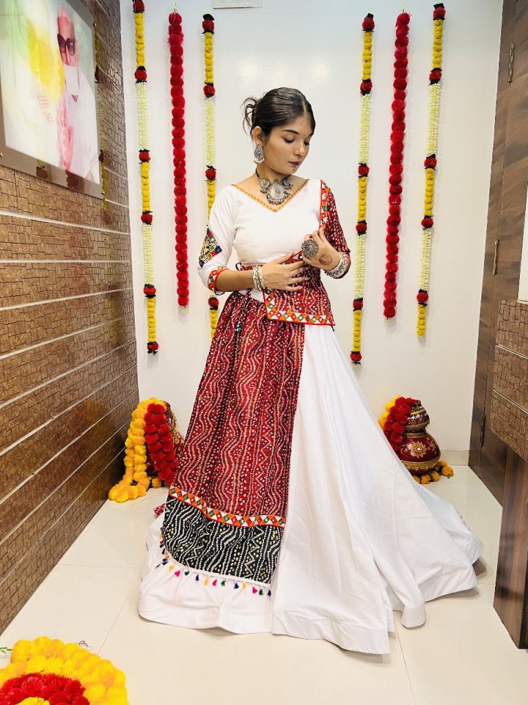 Buy Ready to wear Navratri lehenga choli 2025 at INR 1365 online from ...
